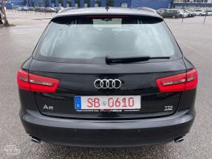Black Audi A6 2013 in Kaunas, with an engine capacity of 3.00 L and mileage of 312 thousand km for 9800 €, photo 15 on AUTOMOTO.COM.LV