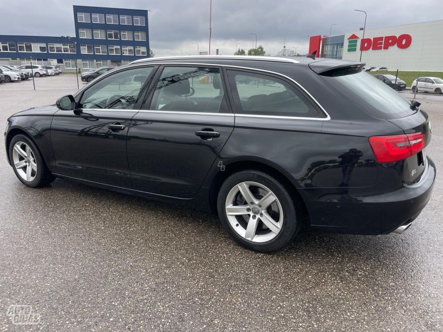 Black Audi A6 2013 in Kaunas, with an engine capacity of 3.00 L and mileage of 312 thousand km for 9800 €, photo 16 on AUTOMOTO.COM.LV