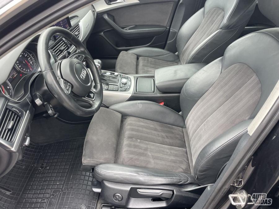 Black Audi A6 2013 in Kaunas, with an engine capacity of 3.00 L and mileage of 312 thousand km for 9800 €, photo 22 on AUTOMOTO.COM.LV