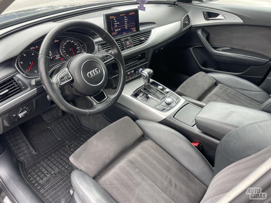 Black Audi A6 2013 in Kaunas, with an engine capacity of 3.00 L and mileage of 312 thousand km for 9800 €, photo 24 on AUTOMOTO.COM.LV