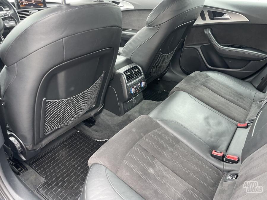 Black Audi A6 2013 in Kaunas, with an engine capacity of 3.00 L and mileage of 312 thousand km for 9800 €, photo 28 on AUTOMOTO.COM.LV