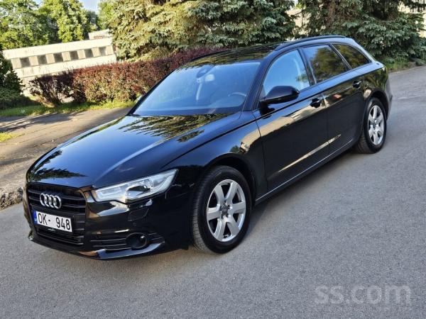 Melns Audi A6 2013 Jēkabpils, ar dzinēja tilpumu 3.00 L un nobraukumu 314 tūkst. km par 9490 €, foto 1 vietnē AUTOMOTO.COM.LV
