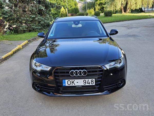 Melns Audi A6 2013 Jēkabpils, ar dzinēja tilpumu 3.00 L un nobraukumu 314 tūkst. km par 9490 €, foto 3 vietnē AUTOMOTO.COM.LV