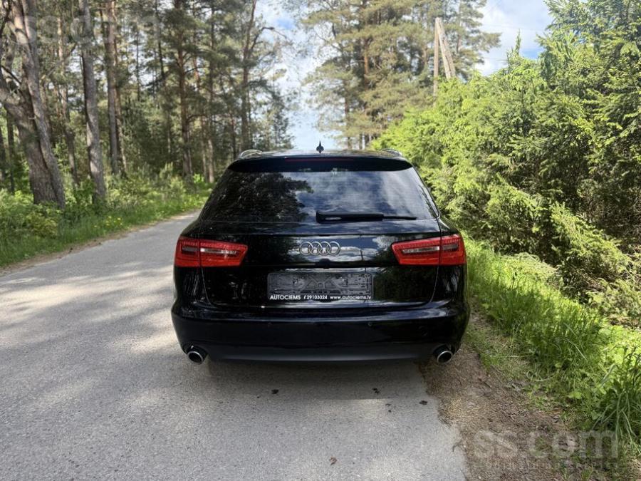 Black Audi A6 2013 in Ogre, with an engine capacity of 3.00 L and mileage of 248 thousand km for 10799 €, photo 5 on AUTOMOTO.COM.LV
