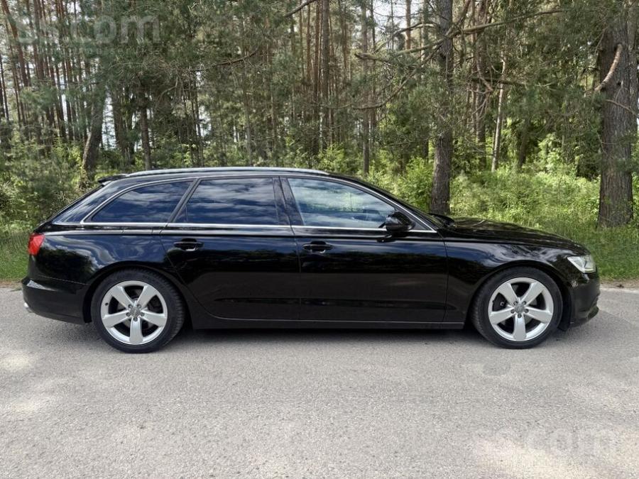 Black Audi A6 2013 in Ogre, with an engine capacity of 3.00 L and mileage of 248 thousand km for 10799 €, photo 8 on AUTOMOTO.COM.LV