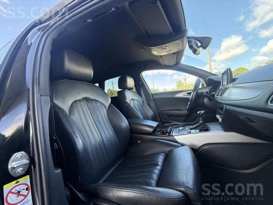 Black Audi A6 2013 in Ogre, with an engine capacity of 3.00 L and mileage of 248 thousand km for 10799 €, photo 13 on AUTOMOTO.COM.LV