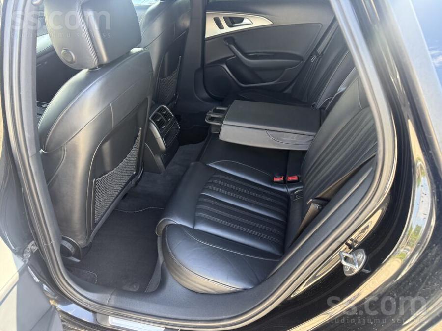 Black Audi A6 2013 in Ogre, with an engine capacity of 3.00 L and mileage of 248 thousand km for 10799 €, photo 14 on AUTOMOTO.COM.LV