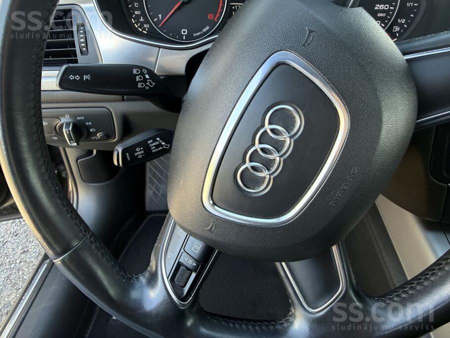 Black Audi A6 2013 in Ogre, with an engine capacity of 3.00 L and mileage of 248 thousand km for 10799 €, photo 18 on AUTOMOTO.COM.LV