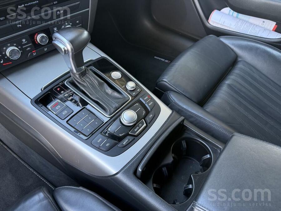 Black Audi A6 2013 in Ogre, with an engine capacity of 3.00 L and mileage of 248 thousand km for 10799 €, photo 19 on AUTOMOTO.COM.LV