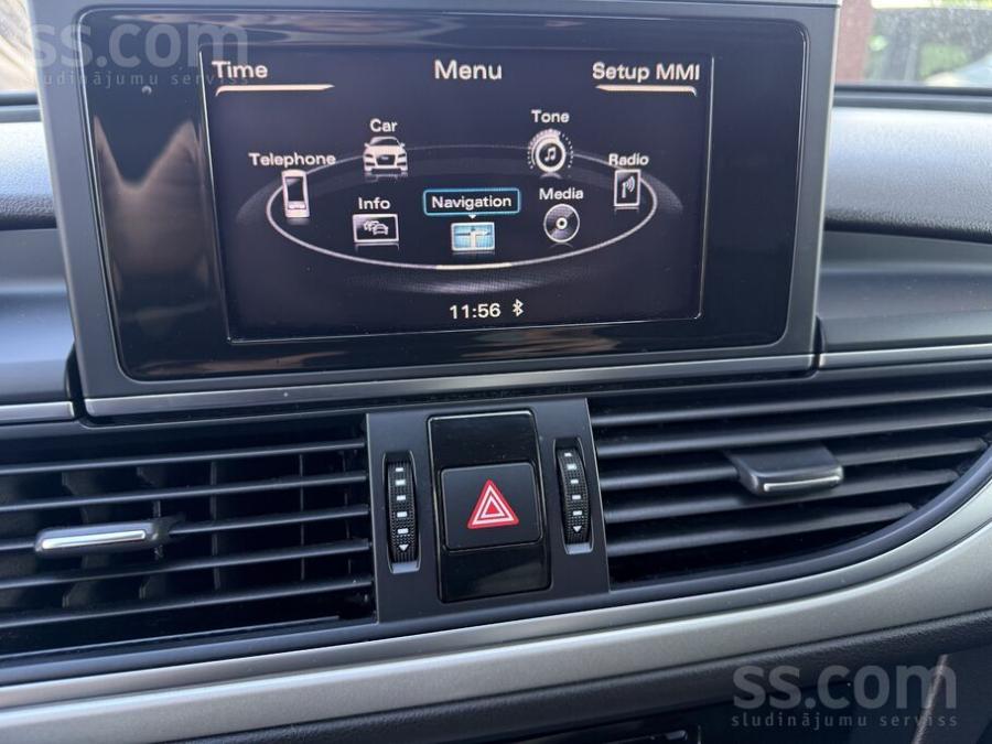 Black Audi A6 2013 in Ogre, with an engine capacity of 3.00 L and mileage of 248 thousand km for 10799 €, photo 20 on AUTOMOTO.COM.LV