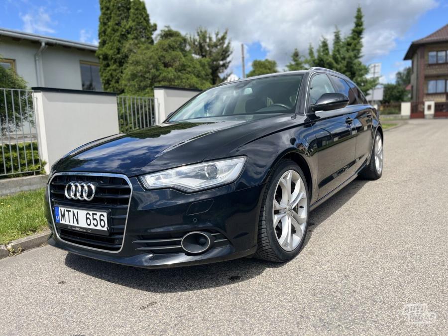 Black Audi A6 2013 in Kaunas, with an engine capacity of 2.00 L and mileage of 274 thousand km for 5900 €, photo 1 on AUTOMOTO.COM.LV
