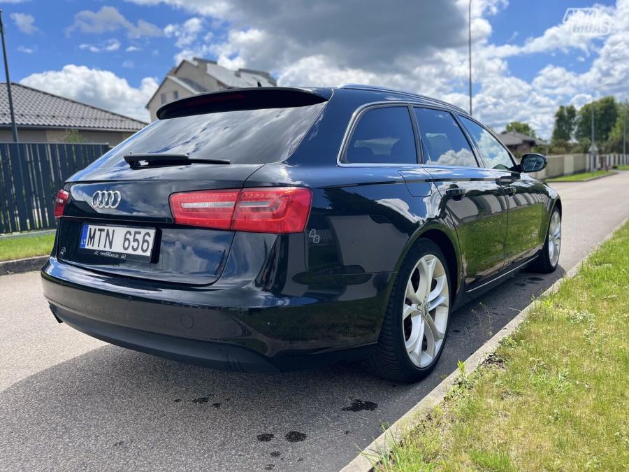 Black Audi A6 2013 in Kaunas, with an engine capacity of 2.00 L and mileage of 274 thousand km for 5900 €, photo 5 on AUTOMOTO.COM.LV