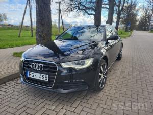 Melns Audi A6 2013 Valmiera, ar dzinēja tilpumu 3.00 L un nobraukumu 240 tūkst. km par 12500 €, foto  vietnē AUTOMOTO.COM.LV