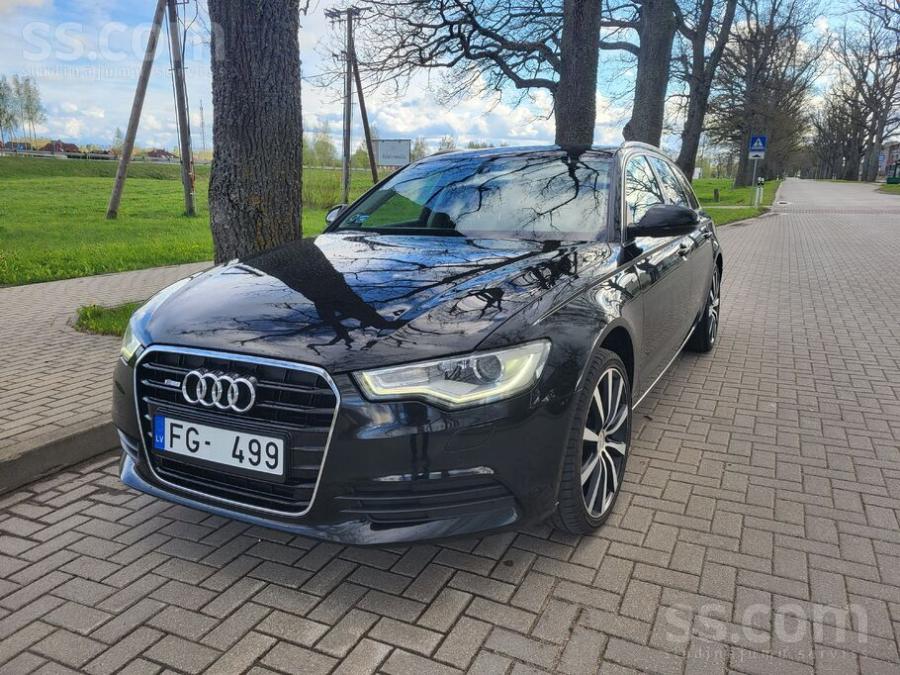 Melns Audi A6 2013 Valmiera, ar dzinēja tilpumu 3.00 L un nobraukumu 240 tūkst. km par 12500 €, foto 1 vietnē AUTOMOTO.COM.LV