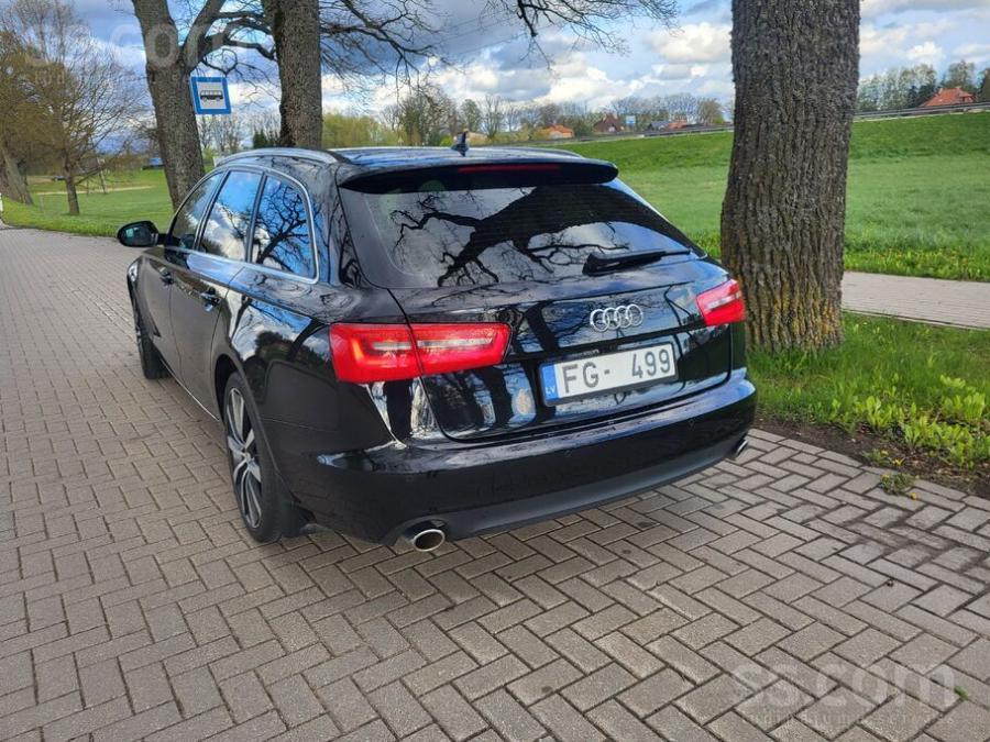 Melns Audi A6 2013 Valmiera, ar dzinēja tilpumu 3.00 L un nobraukumu 240 tūkst. km par 12500 €, foto 4 vietnē AUTOMOTO.COM.LV