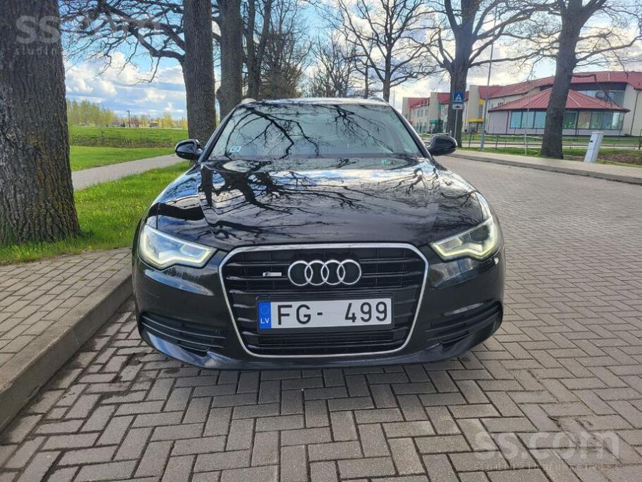 Melns Audi A6 2013 Valmiera, ar dzinēja tilpumu 3.00 L un nobraukumu 240 tūkst. km par 12500 €, foto 8 vietnē AUTOMOTO.COM.LV