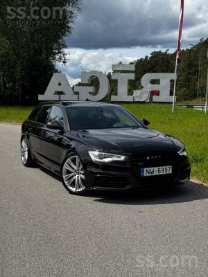 Melns Audi A6 2013 Rīga, ar dzinēja tilpumu 3.00 L un nobraukumu 358 tūkst. km par 13800 €, foto  vietnē AUTOMOTO.COM.LV