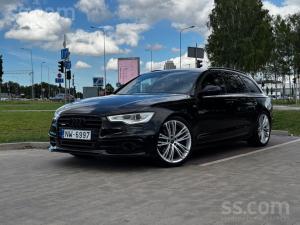 Black Audi A6 2013 in Riga, with an engine capacity of 3.00 L and mileage of 358 thousand km for 13800 €, photo 3 on AUTOMOTO.COM.LV