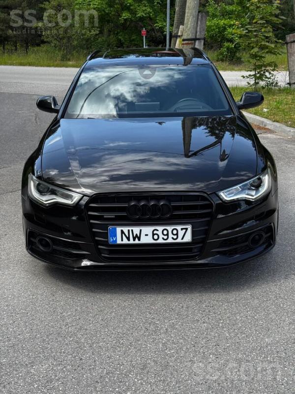 Black Audi A6 2013 in Riga, with an engine capacity of 3.00 L and mileage of 358 thousand km for 13800 €, photo 7 on AUTOMOTO.COM.LV