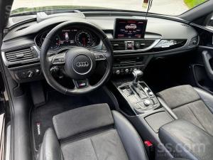 Black Audi A6 2013 in Riga, with an engine capacity of 3.00 L and mileage of 358 thousand km for 13800 €, photo 10 on AUTOMOTO.COM.LV