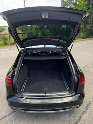 Black Audi A6 2013 in Riga, with an engine capacity of 3.00 L and mileage of 358 thousand km for 13800 €, photo 12 on AUTOMOTO.COM.LV
