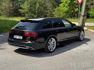 Black Audi A6 2013 in Riga, with an engine capacity of 3.00 L and mileage of 358 thousand km for 13800 €, photo 15 on AUTOMOTO.COM.LV