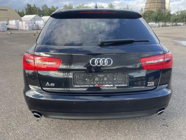 Black Audi A6 2013 in Kaunas, with an engine capacity of 3.00 L and mileage of 312 thousand km for 9700 €, photo 8 on AUTOMOTO.COM.LV