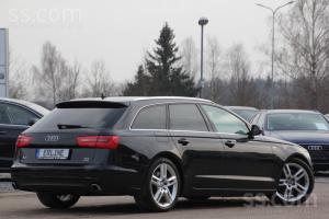 Black Audi A6 2013 in Tukums, with an engine capacity of 3.00 L and mileage of 308 thousand km for 11990 €, photo 3 on AUTOMOTO.COM.LV