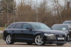 Black Audi A6 2013 in Tukums, with an engine capacity of 3.00 L and mileage of 308 thousand km for 11990 €, photo 4 on AUTOMOTO.COM.LV