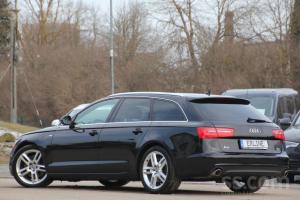 Black Audi A6 2013 in Tukums, with an engine capacity of 3.00 L and mileage of 308 thousand km for 11990 €, photo 5 on AUTOMOTO.COM.LV