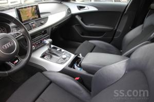 Black Audi A6 2013 in Tukums, with an engine capacity of 3.00 L and mileage of 308 thousand km for 11990 €, photo 8 on AUTOMOTO.COM.LV