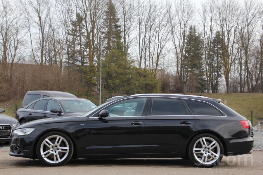 Black Audi A6 2013 in Tukums, with an engine capacity of 3.00 L and mileage of 308 thousand km for 11990 €, photo 11 on AUTOMOTO.COM.LV