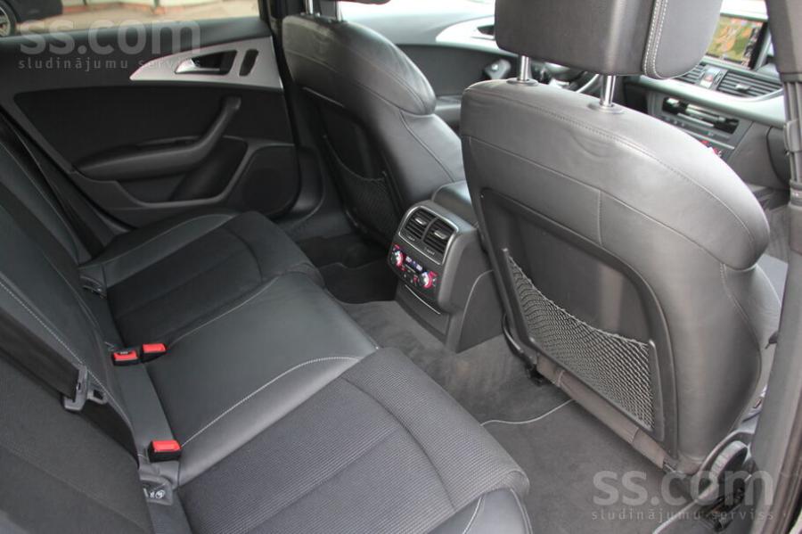 Black Audi A6 2013 in Tukums, with an engine capacity of 3.00 L and mileage of 308 thousand km for 11990 €, photo 17 on AUTOMOTO.COM.LV