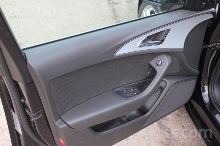 Black Audi A6 2013 in Tukums, with an engine capacity of 3.00 L and mileage of 308 thousand km for 11990 €, photo 20 on AUTOMOTO.COM.LV