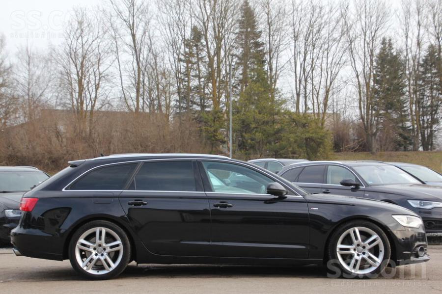 Black Audi A6 2013 in Tukums, with an engine capacity of 3.00 L and mileage of 308 thousand km for 11990 €, photo 31 on AUTOMOTO.COM.LV