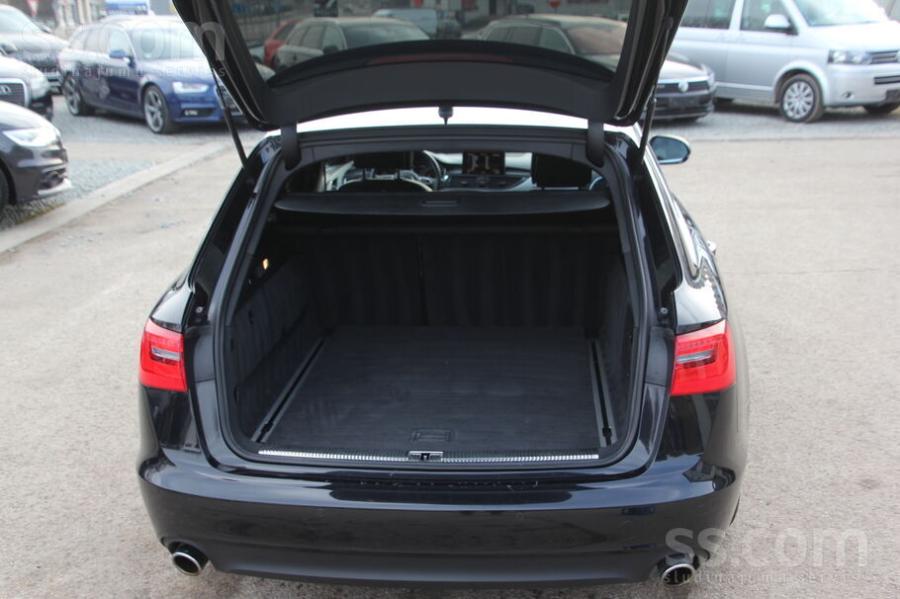 Black Audi A6 2013 in Tukums, with an engine capacity of 3.00 L and mileage of 308 thousand km for 11990 €, photo 33 on AUTOMOTO.COM.LV