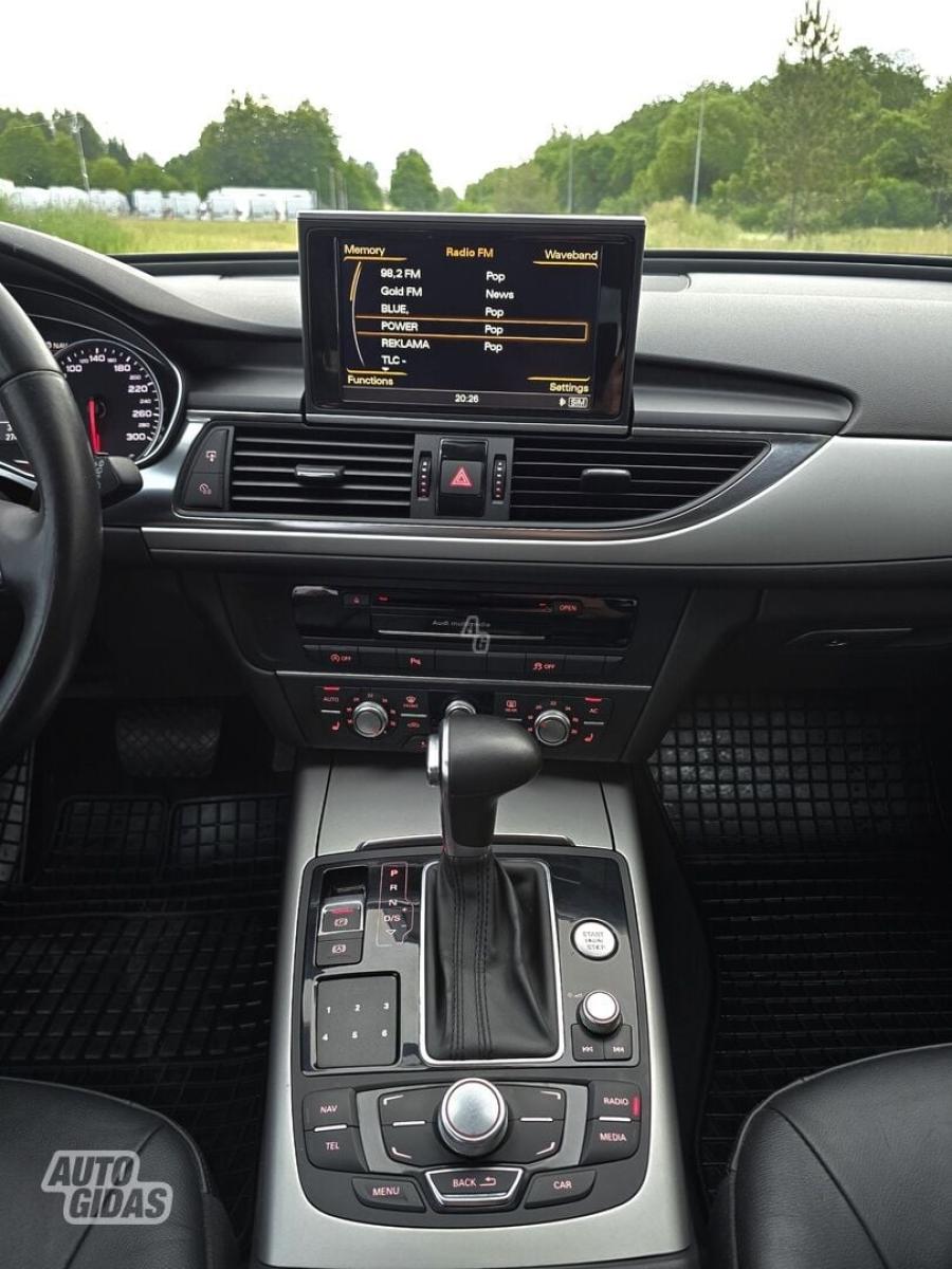 Melns Audi A6 2013 Tauragė, ar dzinēja tilpumu 2.00 L un nobraukumu 275 tūkst. km par 9500 €, foto 12 vietnē AUTOMOTO.COM.LV