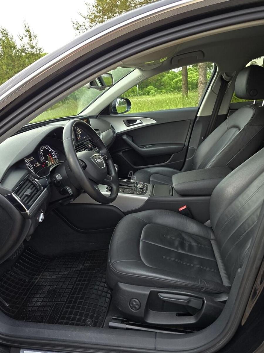 Melns Audi A6 2013 Tauragė, ar dzinēja tilpumu 2.00 L un nobraukumu 275 tūkst. km par 9500 €, foto 13 vietnē AUTOMOTO.COM.LV
