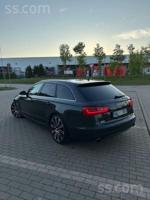 Melns Audi A6 2013 Jēkabpils, ar dzinēja tilpumu 3.00 L un nobraukumu 0 tūkst. km par 14550 €, foto 3 vietnē AUTOMOTO.COM.LV