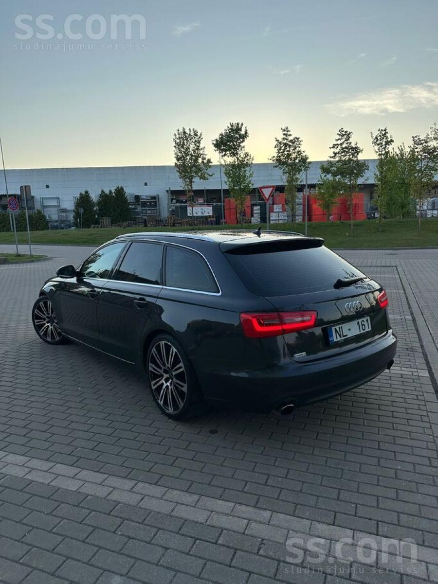 Melns Audi A6 2013 Jēkabpils, ar dzinēja tilpumu 3.00 L un nobraukumu 0 tūkst. km par 14550 €, foto 3 vietnē AUTOMOTO.COM.LV