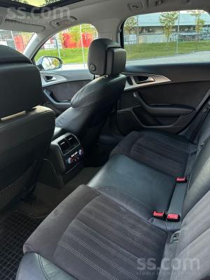 Melns Audi A6 2013 Jēkabpils, ar dzinēja tilpumu 3.00 L un nobraukumu 0 tūkst. km par 14550 €, foto 5 vietnē AUTOMOTO.COM.LV