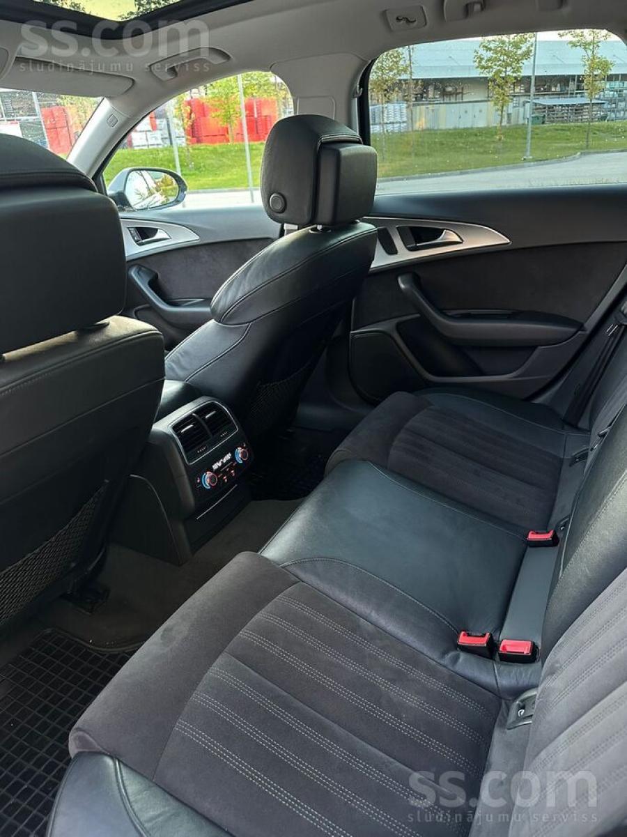 Melns Audi A6 2013 Jēkabpils, ar dzinēja tilpumu 3.00 L un nobraukumu 0 tūkst. km par 14550 €, foto 5 vietnē AUTOMOTO.COM.LV