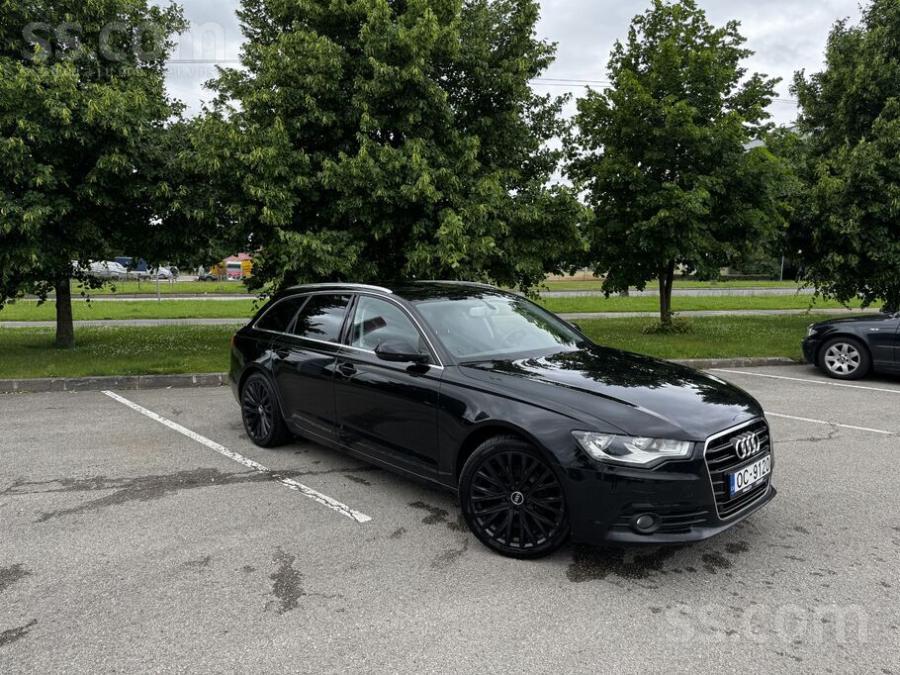 Black Audi A6 2013 in Riga, with an engine capacity of 2.00 L and mileage of 265 thousand km for 7500 €, photo 3 on AUTOMOTO.COM.LV