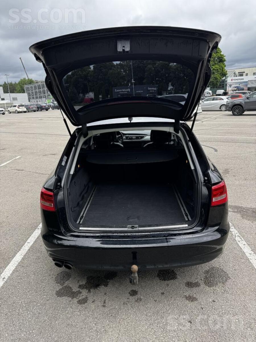 Black Audi A6 2013 in Riga, with an engine capacity of 2.00 L and mileage of 265 thousand km for 7500 €, photo 7 on AUTOMOTO.COM.LV