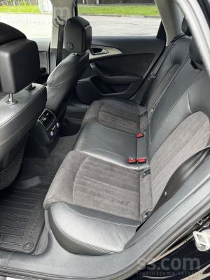 Black Audi A6 2013 in Riga, with an engine capacity of 2.00 L and mileage of 265 thousand km for 7500 €, photo 11 on AUTOMOTO.COM.LV