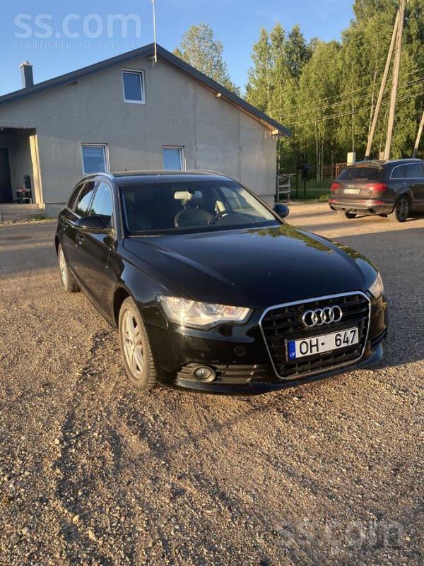 Black Audi A6 2013 in Rezekne, with an engine capacity of 3.00 L and mileage of 237 thousand km for 8500 €, photo 2 on AUTOMOTO.COM.LV
