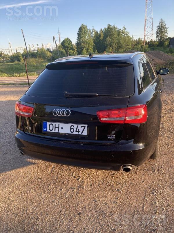 Black Audi A6 2013 in Rezekne, with an engine capacity of 3.00 L and mileage of 237 thousand km for 8500 €, photo 8 on AUTOMOTO.COM.LV
