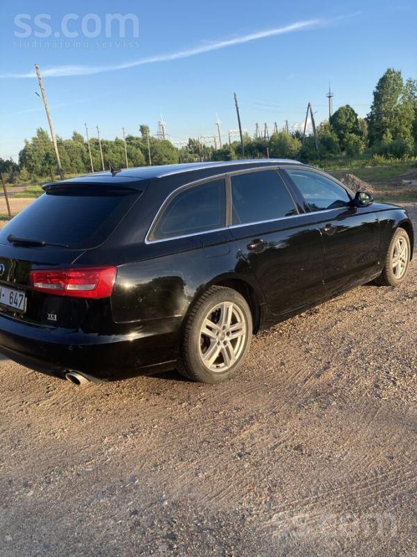Black Audi A6 2013 in Rezekne, with an engine capacity of 3.00 L and mileage of 237 thousand km for 8500 €, photo 9 on AUTOMOTO.COM.LV