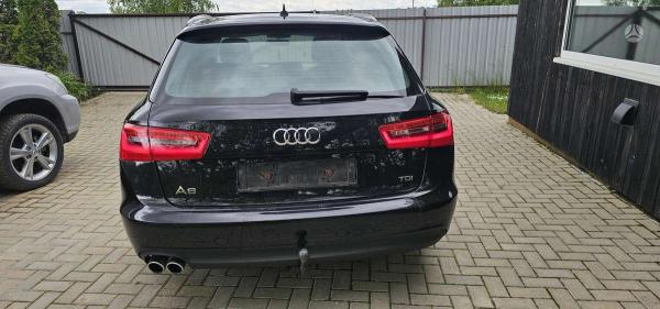 Black Audi A6 2013 in Ukmerge, with an engine capacity of 2.00 L and mileage of 287 thousand km for 8700 €, photo 6 on AUTOMOTO.COM.LV