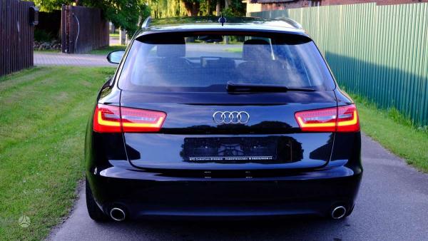 Melns Audi A6 2013 Marijampole, ar dzinēja tilpumu 2.97 L un nobraukumu 280 tūkst. km par 10900 €, foto 6 vietnē AUTOMOTO.COM.LV